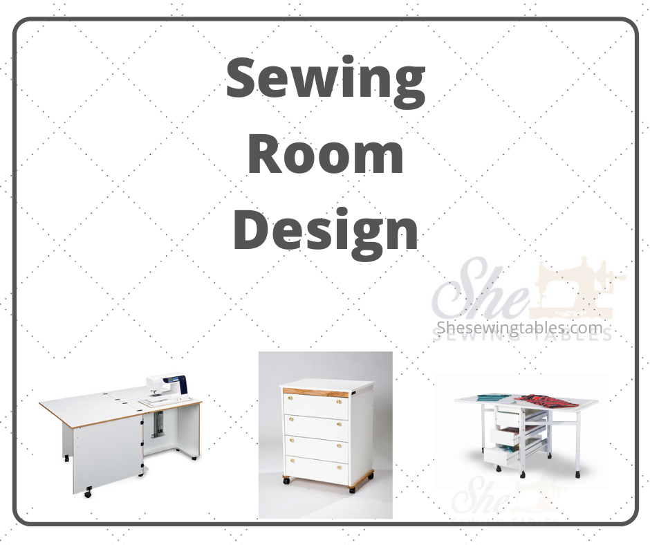 Sewing Room Design – She Sewing Tables