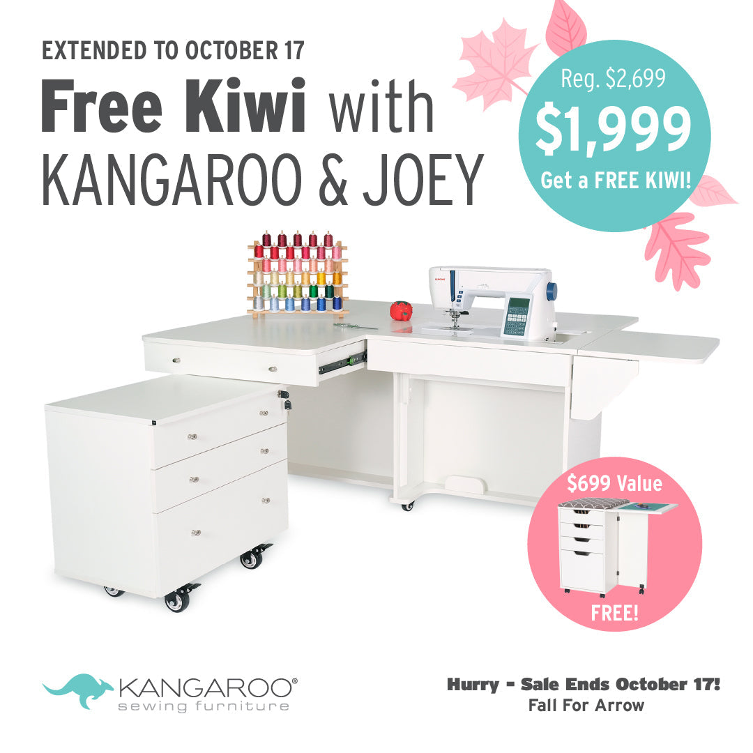 Kangaroo & Joey Sewing Cabinet ***FREE KIWI with Purchase Extended thr ...
