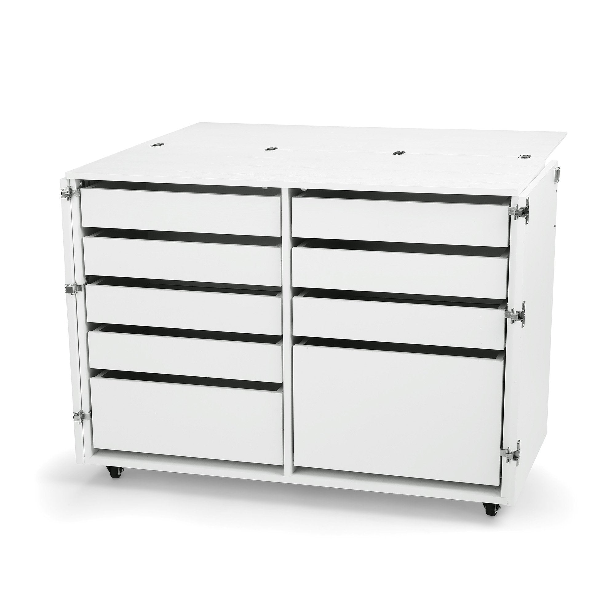 Kangaroo Cabinets Dingo Nine Drawer Storage Cabinet & Cutting Table ...